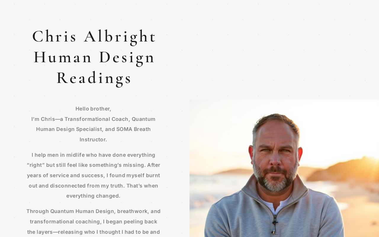 Chris Albright Human Design Readings
